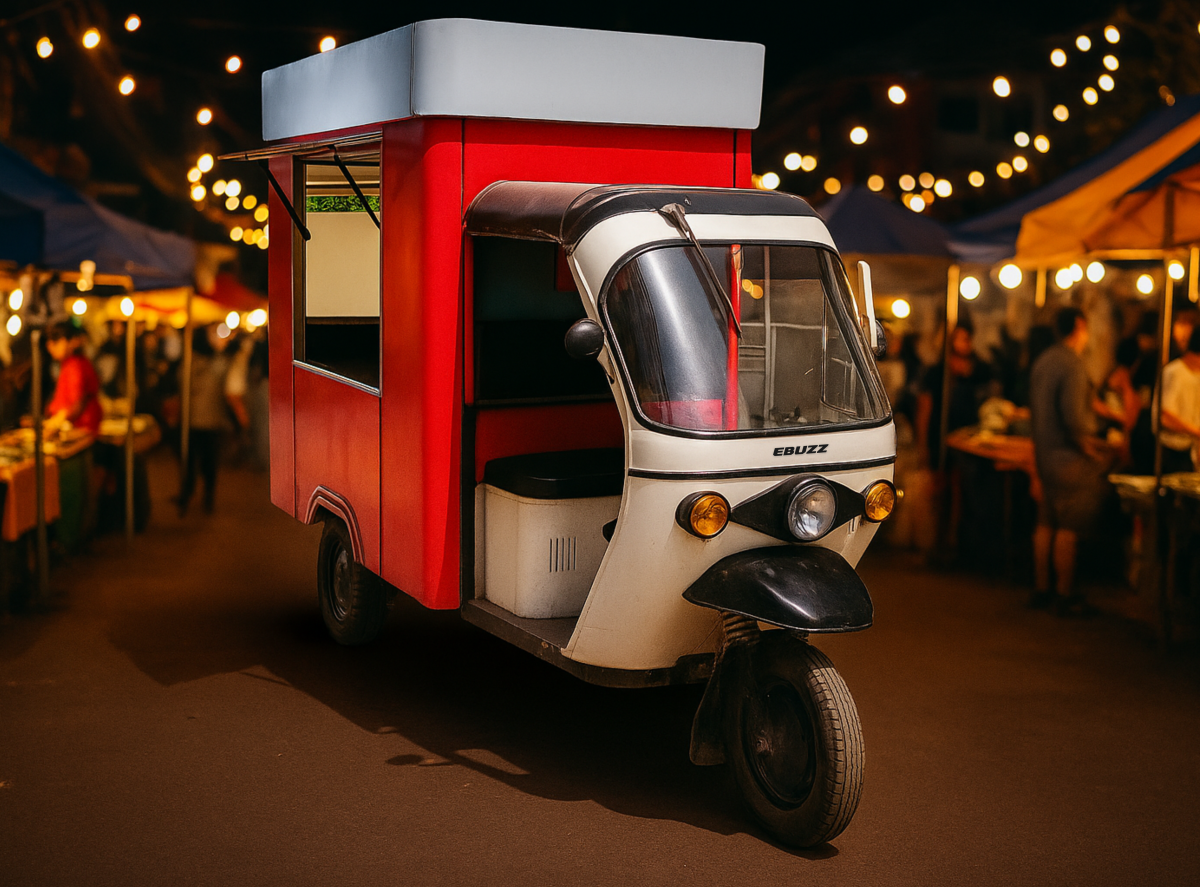 Food Cart E Rickshaw – Eco-Friendly Mobile Food Solution